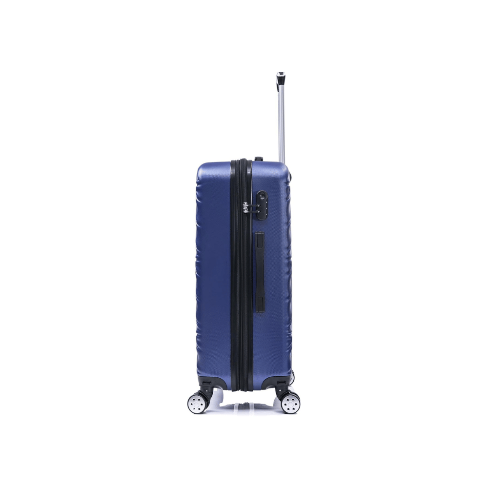 TUCCI Italian Special Detachable Spinner Wheel Suitcase Navy Blue – GTA ...